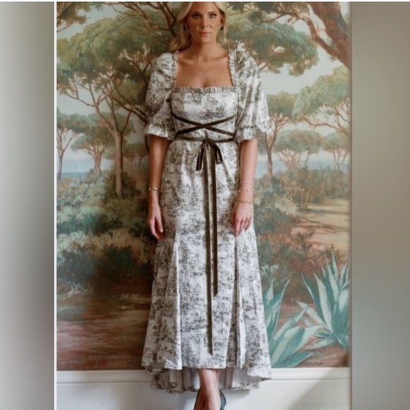 ANTONIO MELANI | Dresses | Antonio Melani Toile De Maxi Olive Green ...